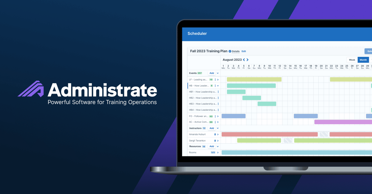 Learning and Training Management Software | Administrate