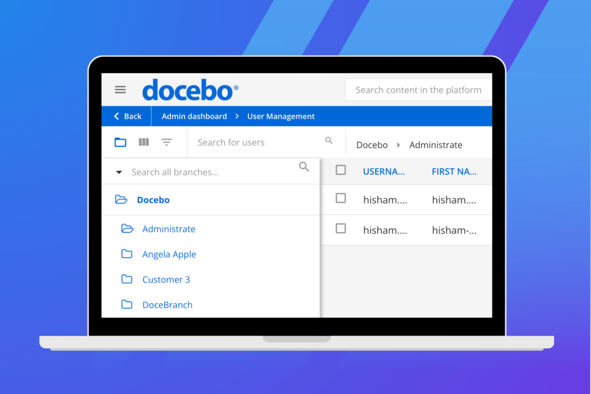 Administrate & Docebo Integration - Administrate